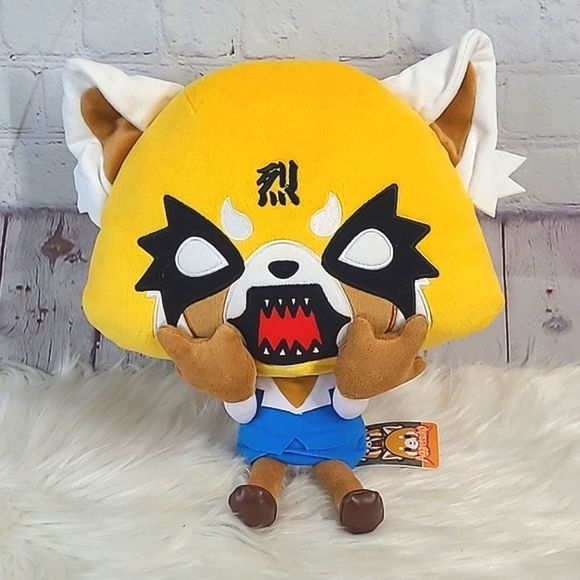 Sanrio | Toys | Sanrio Aggretsuko Rage Plush 4 218 Red Panda Stuffed ...
